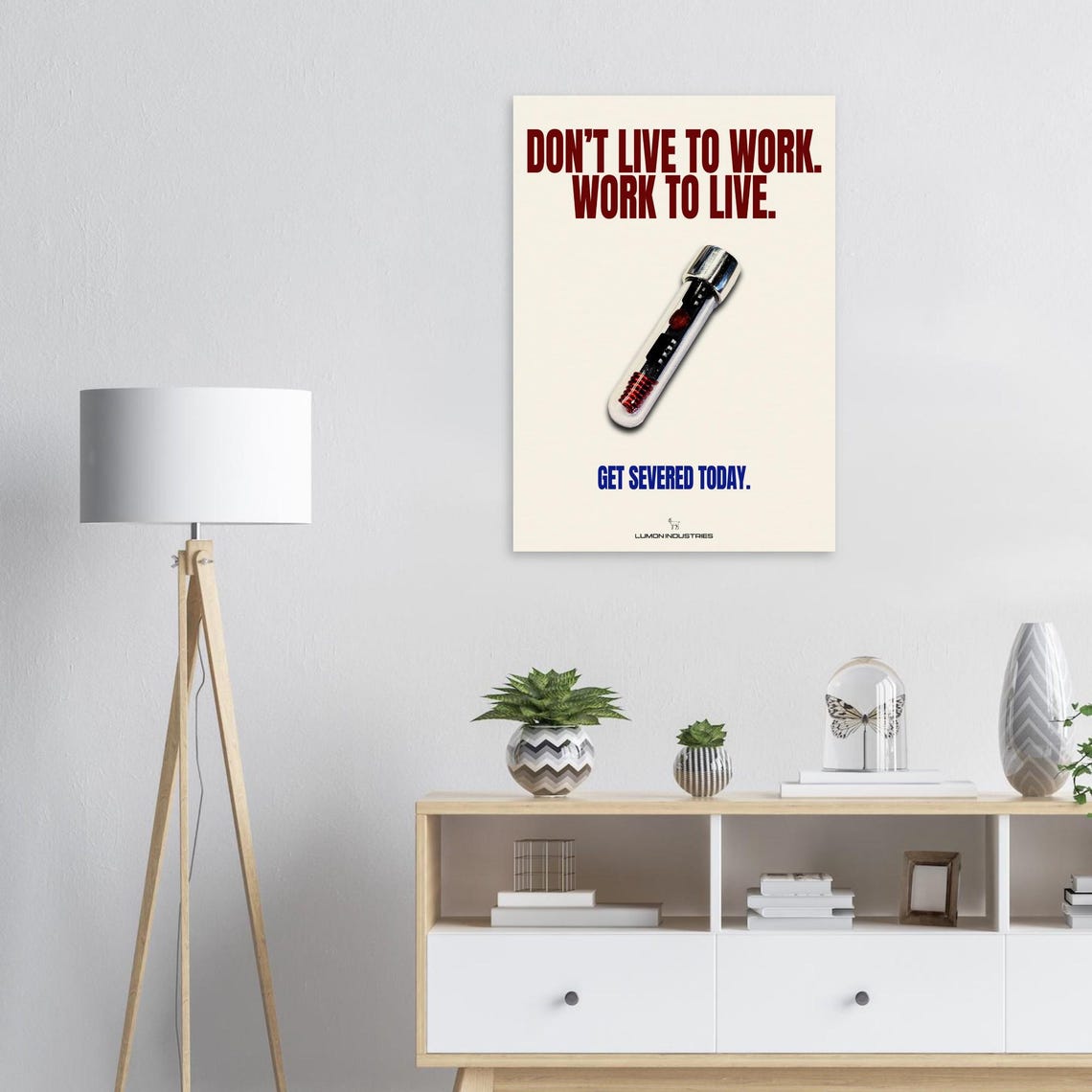 Severance Chip Museum-quality Matte Poster - Severance, Severance ...