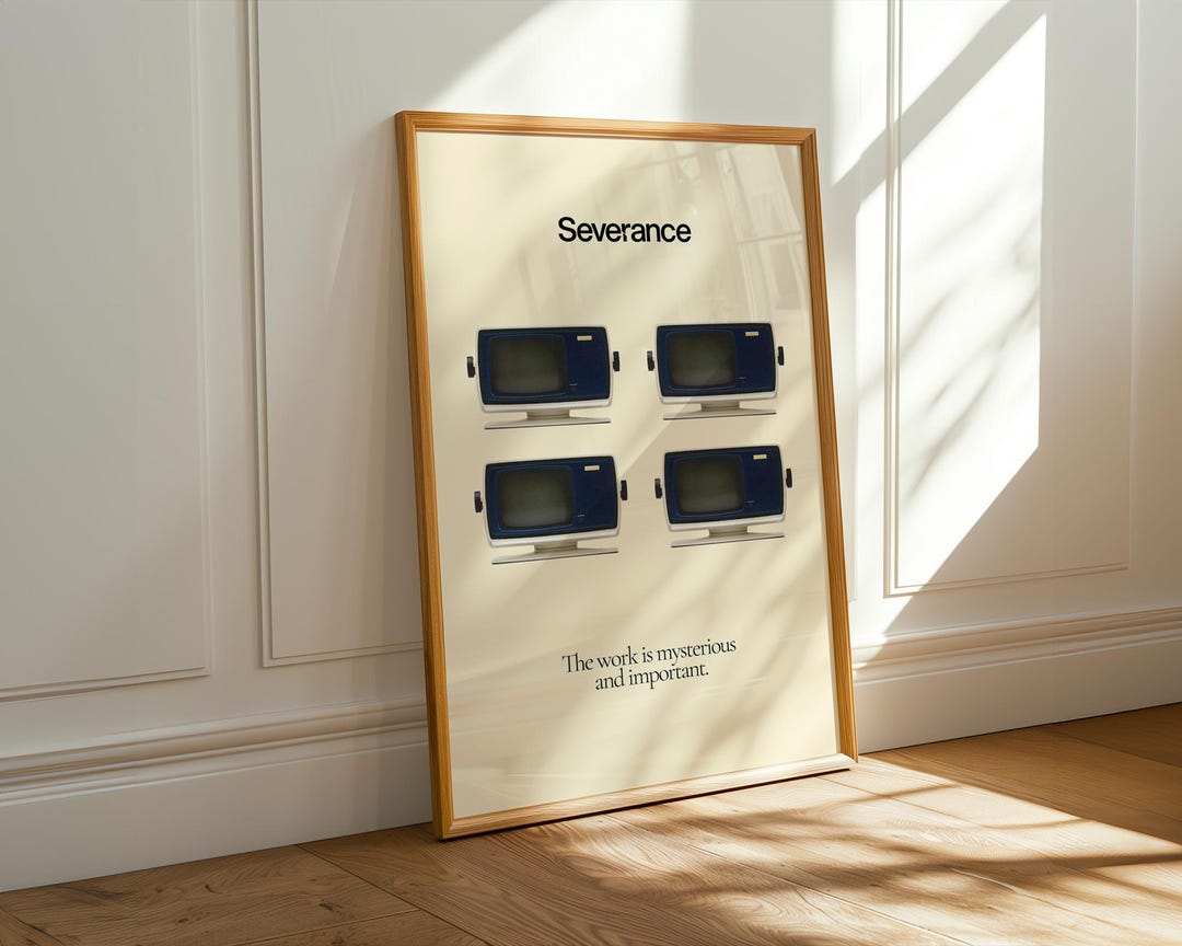 The Work is Mysterious and Important PRINT - Severance, Severance ...