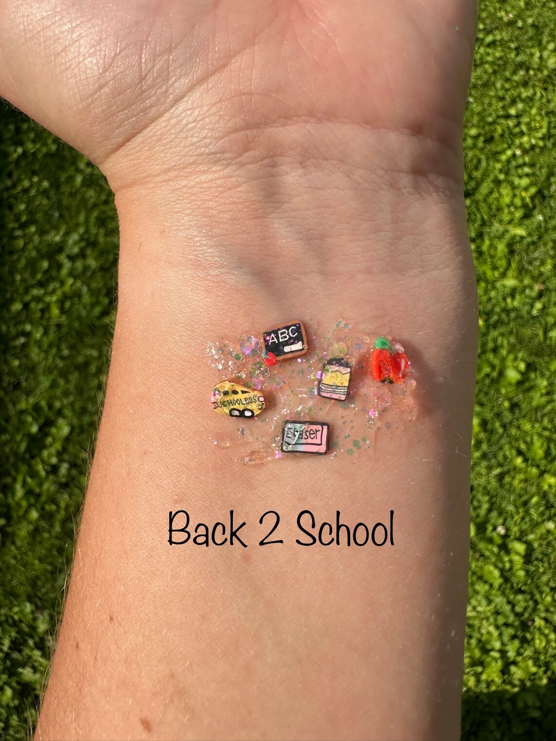 Back 2 School Glitter - Etsy