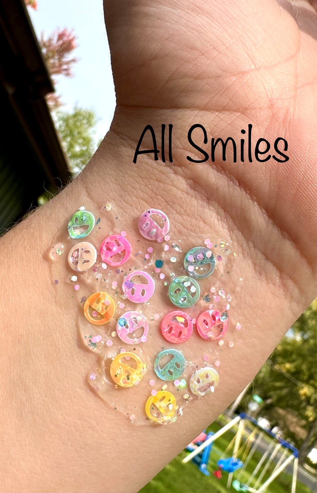 All Smiles Glitter - Etsy