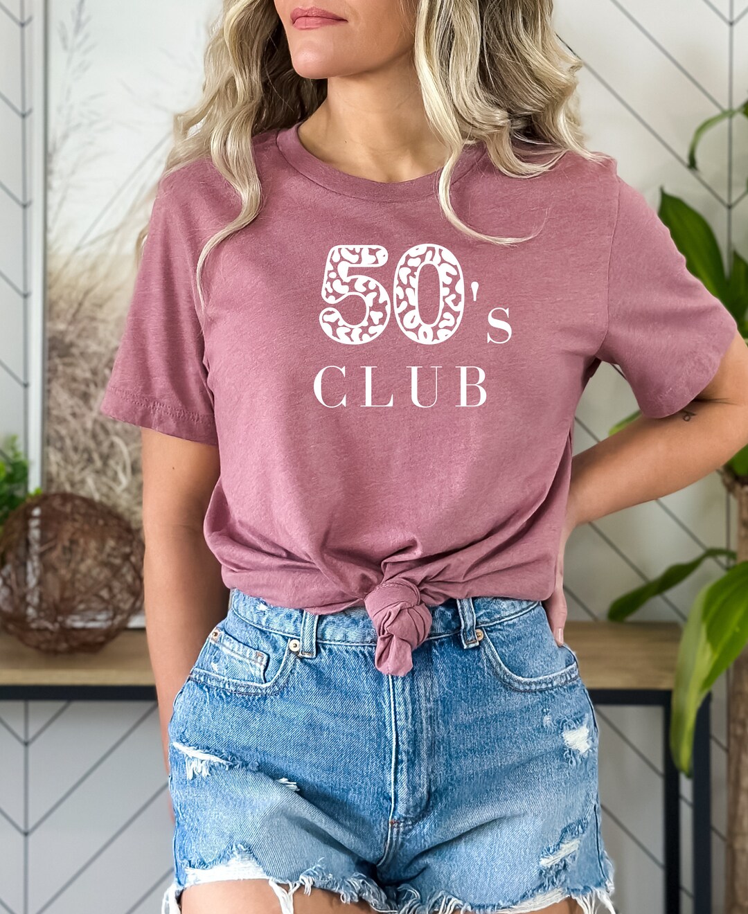 50's Club Tshirt,50th Birthday Shirt, 50years Old Tee, 50th Birthday ...