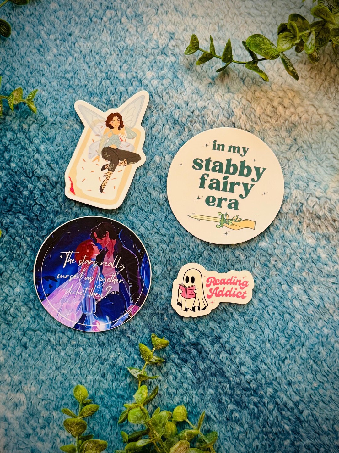 Shot in the Dark Fairycore Sticker Pack Collection Bookish Fantasy ...