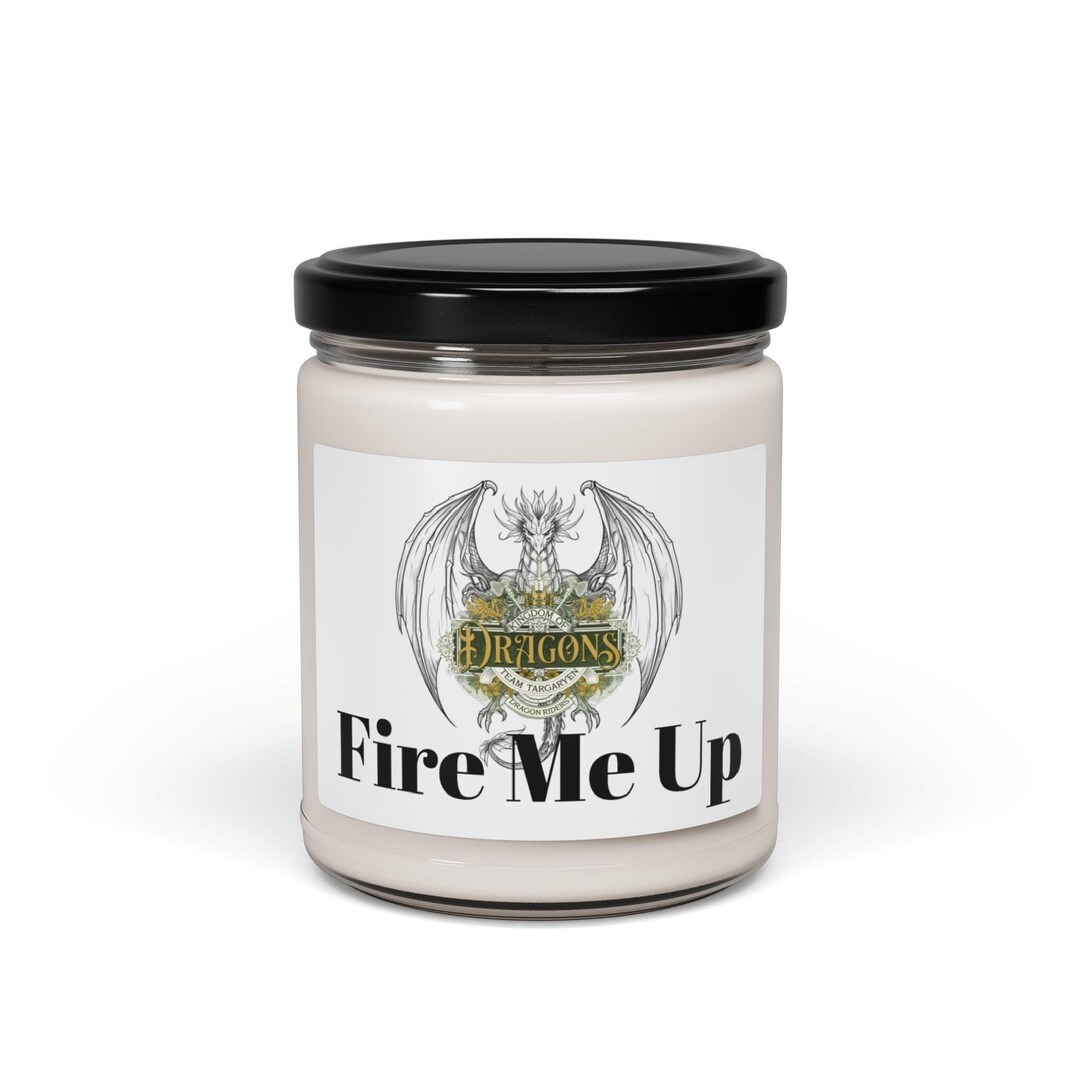 Dragon Candel Scented Soy Candle, Dragon Candle, Dragon Lovers Candle ...