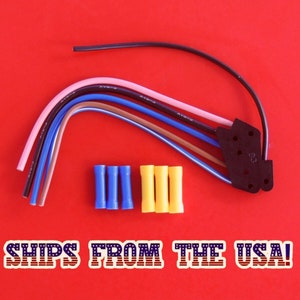 80s GM Power Window Switch Pigtail Connector Plug Wire C10 Monte Carlo ...