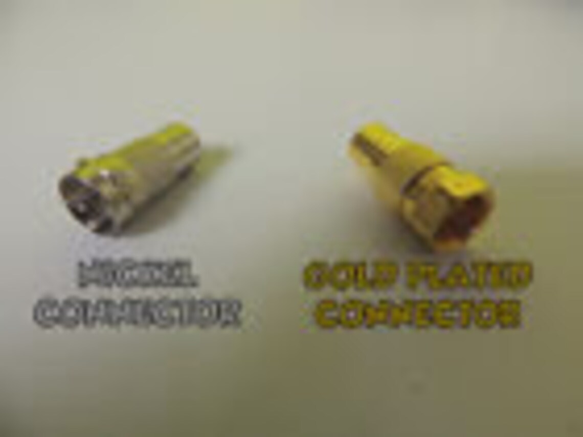 RCA Video Cable or RF TV Connector Adapter Commodore 64 C64 C-64 Switch ...