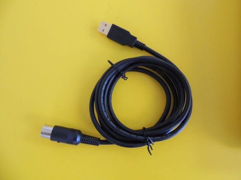 Atari 8 Bit Computer XL XE Power Supply Cable Cord Power Adapter Uses ...