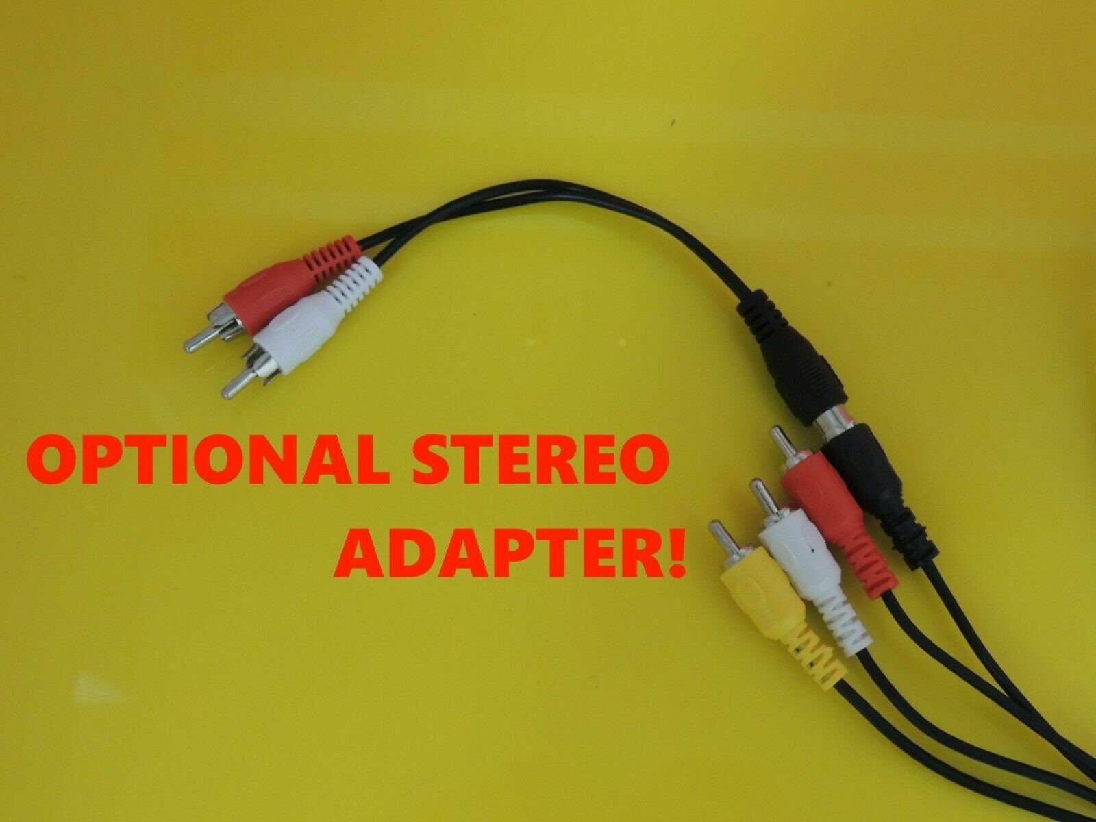 Composite Video & Audio TV DIN Cable for Atari 8 Bit Computer 800 800XL ...