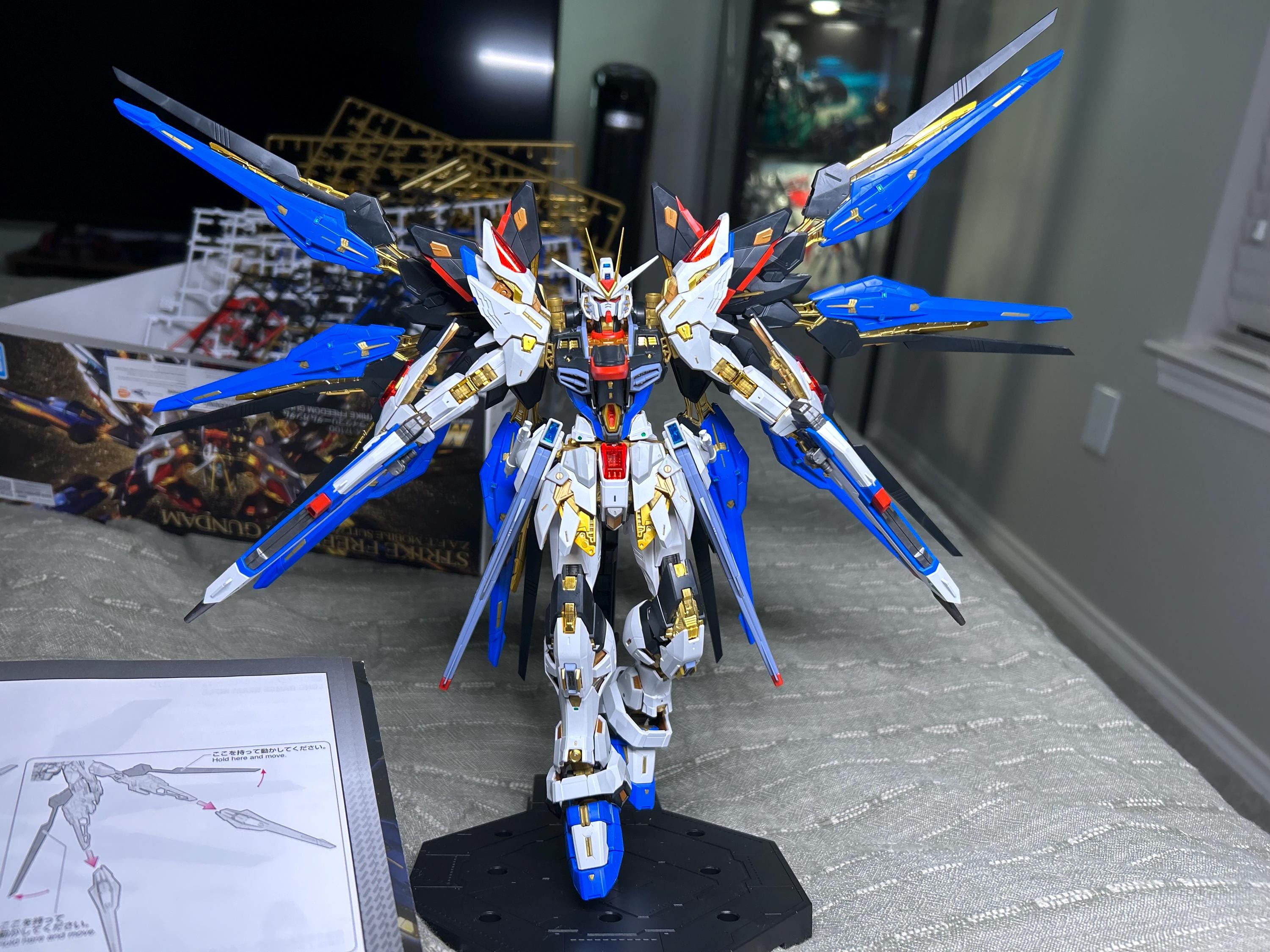 MGEX Strike Freedom Gundam Master Grade Fully Assembled - Etsy