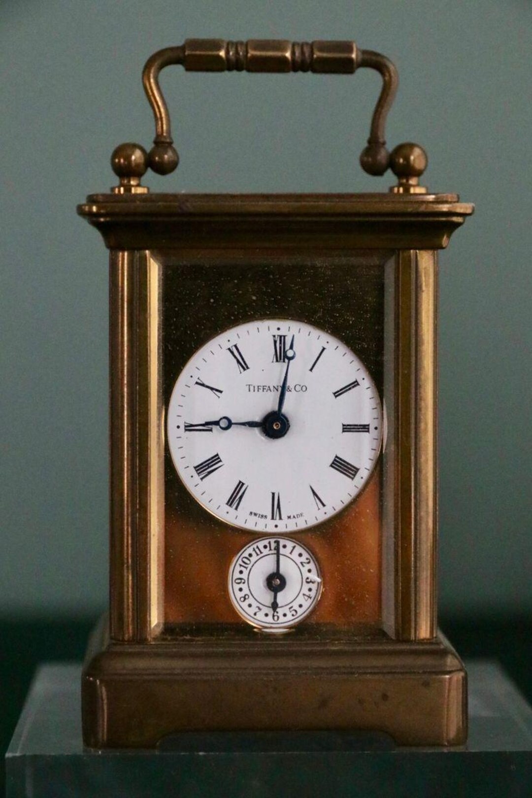 Antique Tiffany & Co. New York Skeleton Carriage Clock 4x2x2 - Etsy