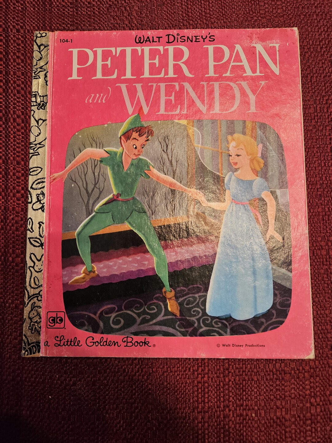 Walt Disney's Peter Pan and Wendy Book A Little Golden Book 1980 - Etsy