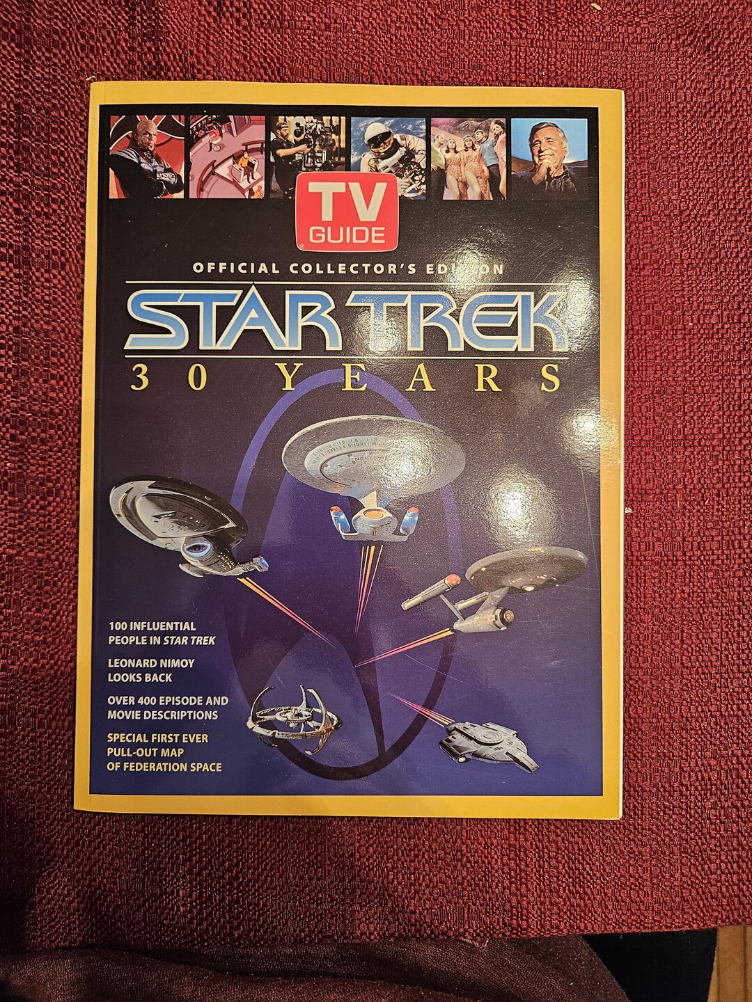 STAR TREK 30 Years TV Guide Official Collector's Edition 1996 - Etsy