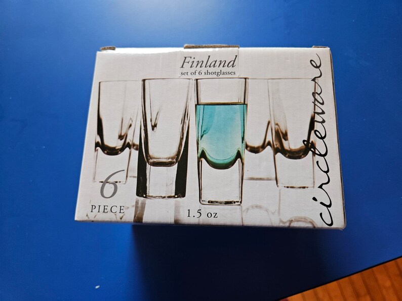 Circleware Shot Glasses Set of 6 - Etsy