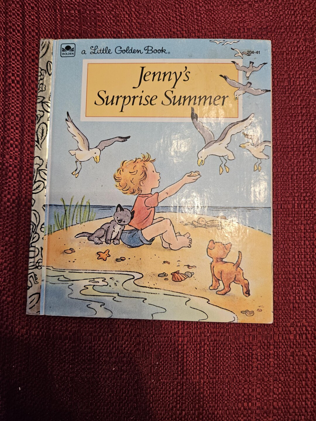 Vintage 1981 A Little Golden Book Jenny's Surprise Summer by Eugenie - Etsy