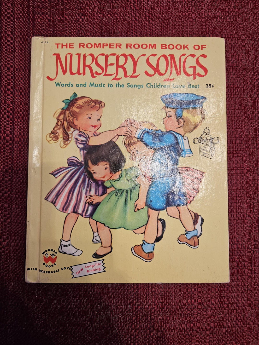 1954 Vintage Wonder Book | the Romper Room Book of Nursery Songs - Etsy