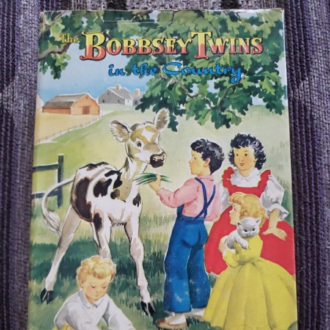 The Bobbsey Twins in the Country Whitman 1950 W/dj Laura Lee Hope 1950 ...