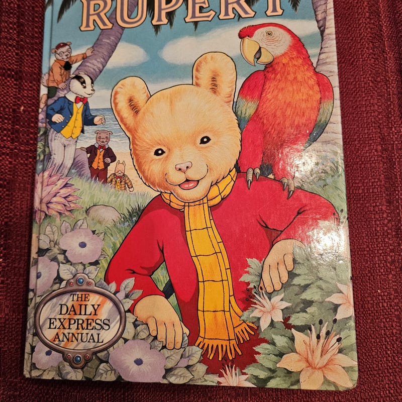 Rupert the Bear - Etsy