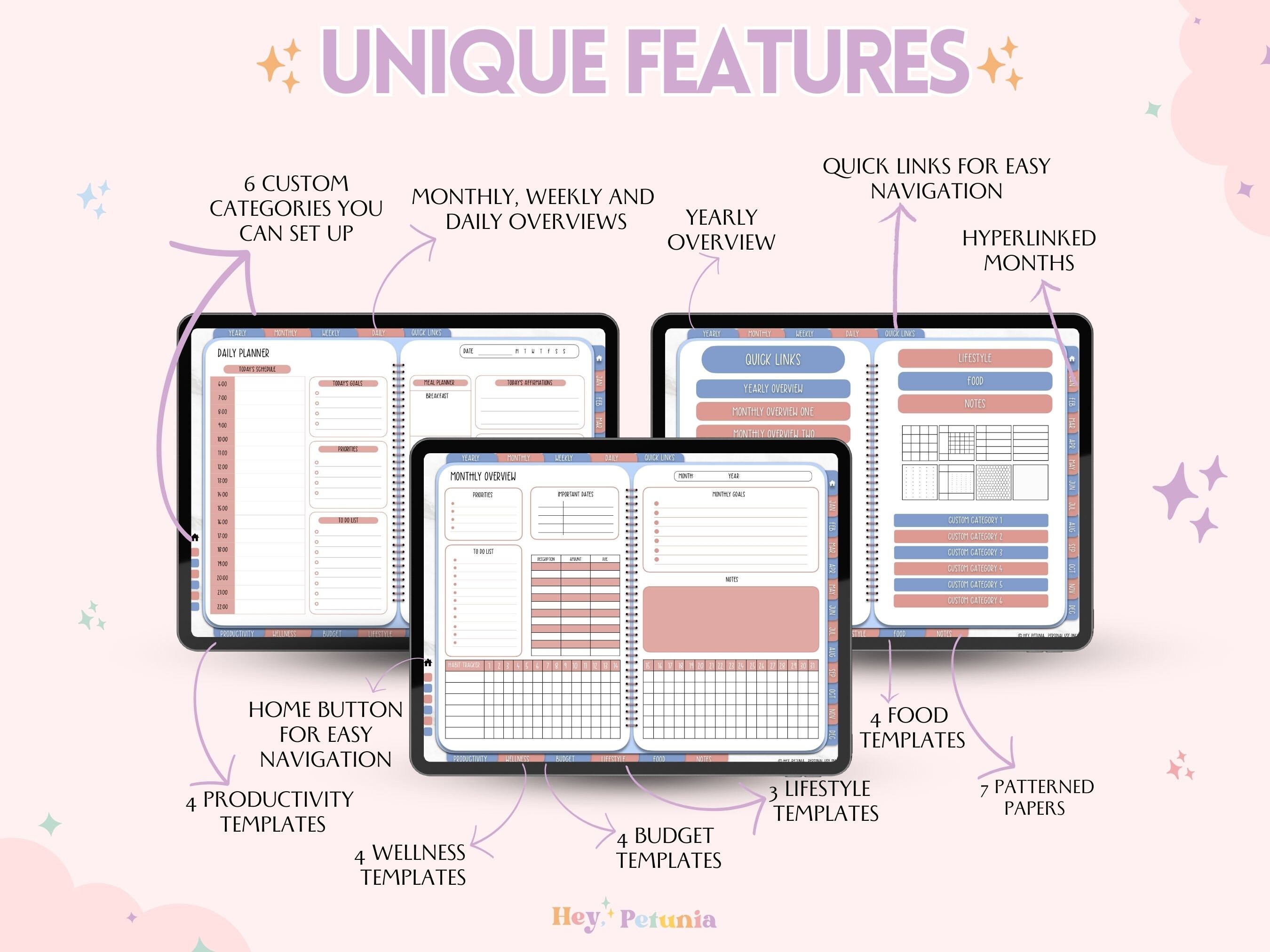Digital Notepad 2024 Planner Goodnotes Planner iPad Notetaking ...