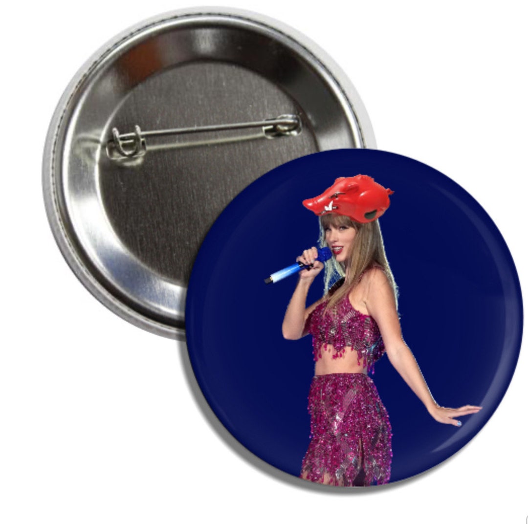 Razorback Taylor Swift Button - Etsy