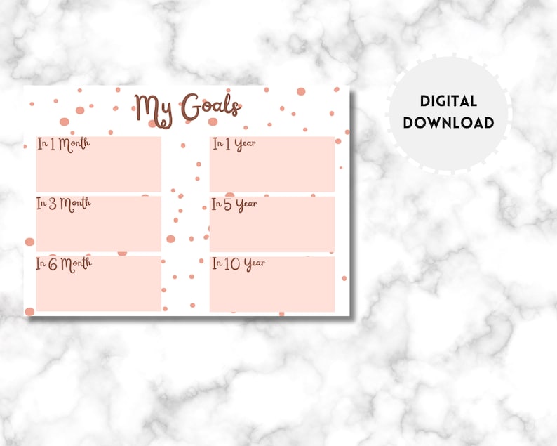 2025 Vision Board | Vision Board Printable | Digital Vision Board ...