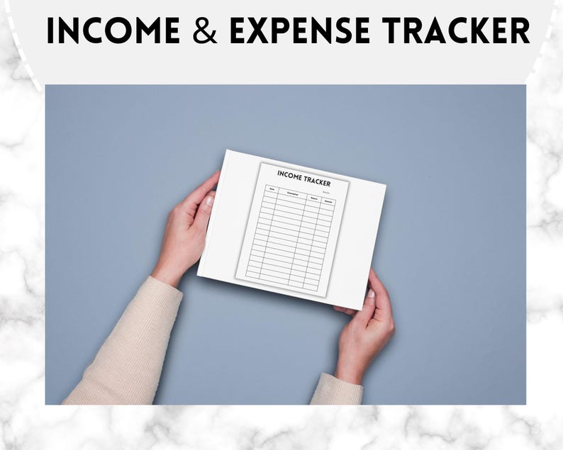 Printable Income and Expense Tracker: Freelancer Financial Planner ...