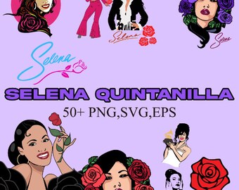 Selena Svg, Selena Layered Files, Selena Roses Svg Selena Quintanilla ...