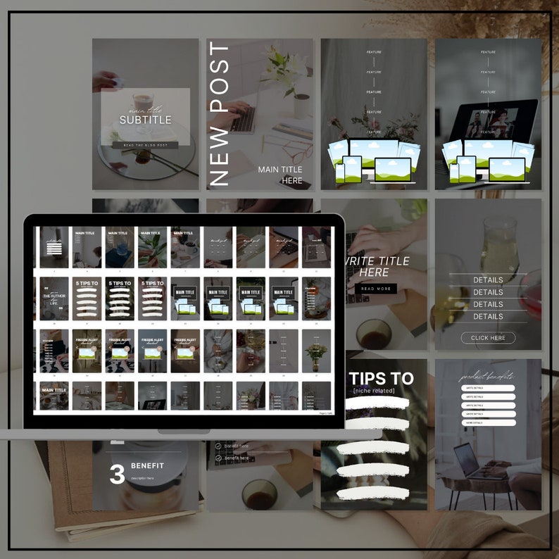 145 Editable Video Pin Templates Pinterest Marketing Faceless Pins ...