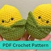 Corn Crochet Pattern (PDF Only) Merrymakes - Etsy
