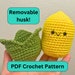Corn Crochet Pattern (PDF Only) Merrymakes - Etsy