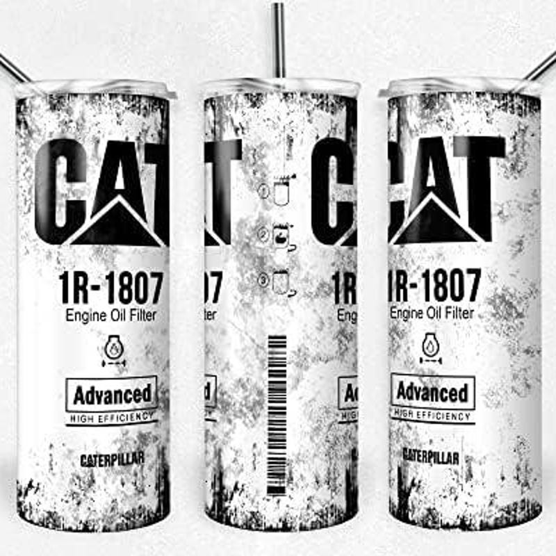 Cat Oil Filter Tumbler - Etsy