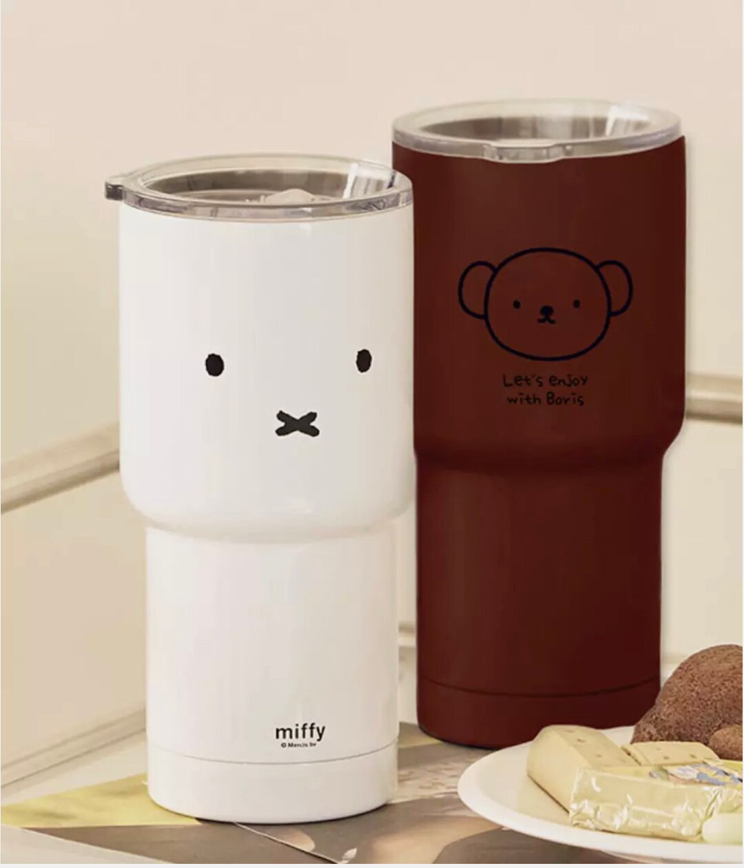 Bo Friends-miffy, DOUBLE WALL Tumbler, Stainless Steel Water Bottle,k-pop Gift - Etsy