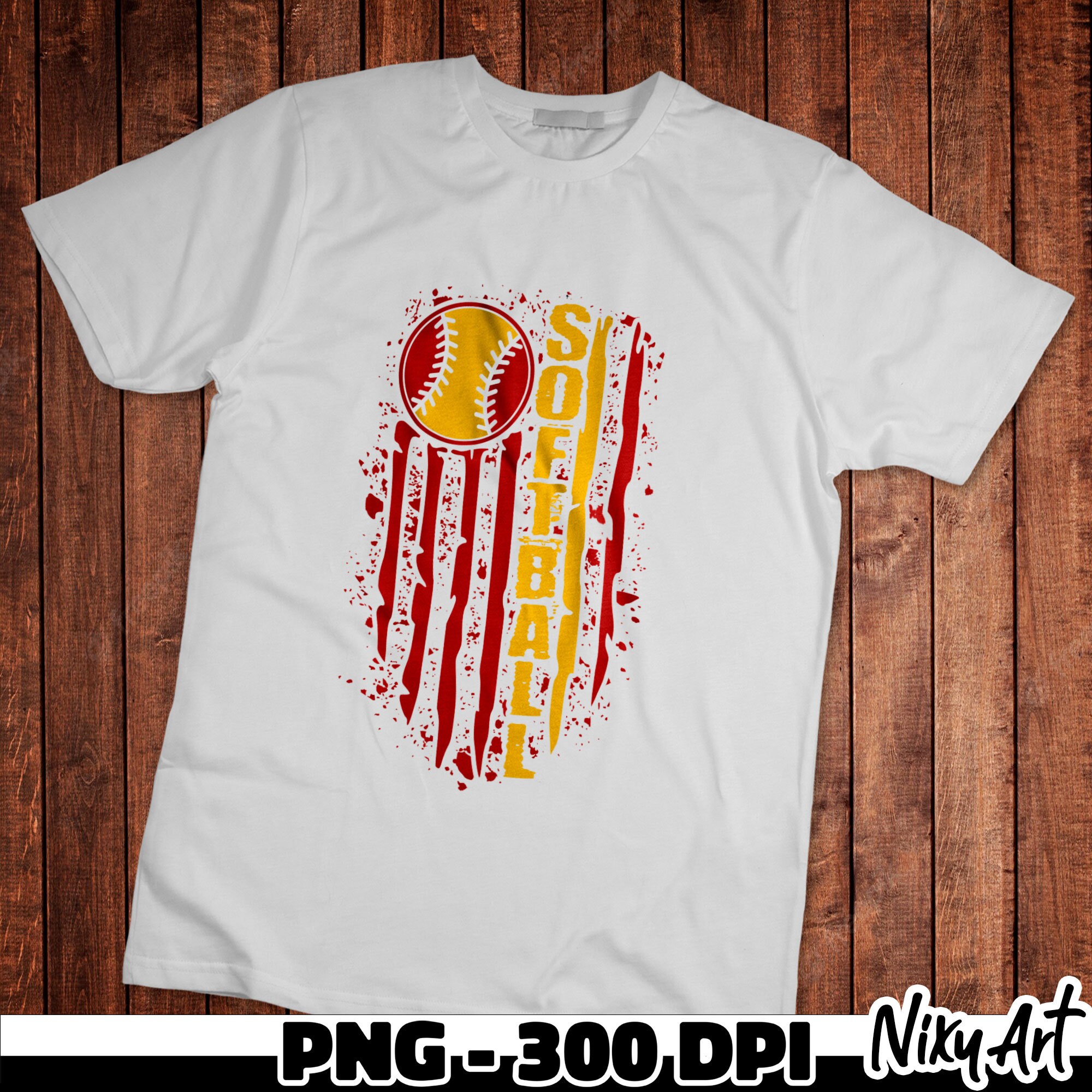 Softball Png Distressed USA Flag Png Softball Cheer Sports Mascot Png ...