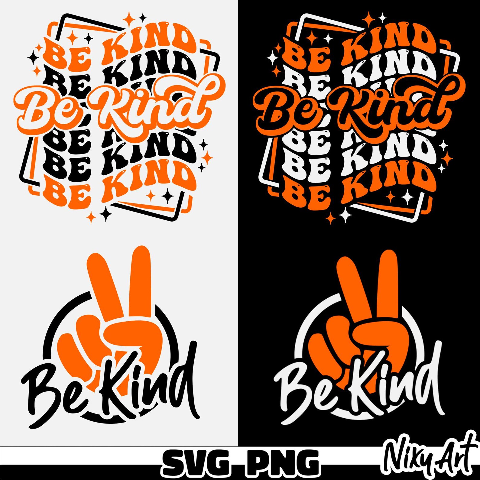 Be Kind Svg Png | Unity Day Svg Png | Harmony Day Png Svg | No More ...