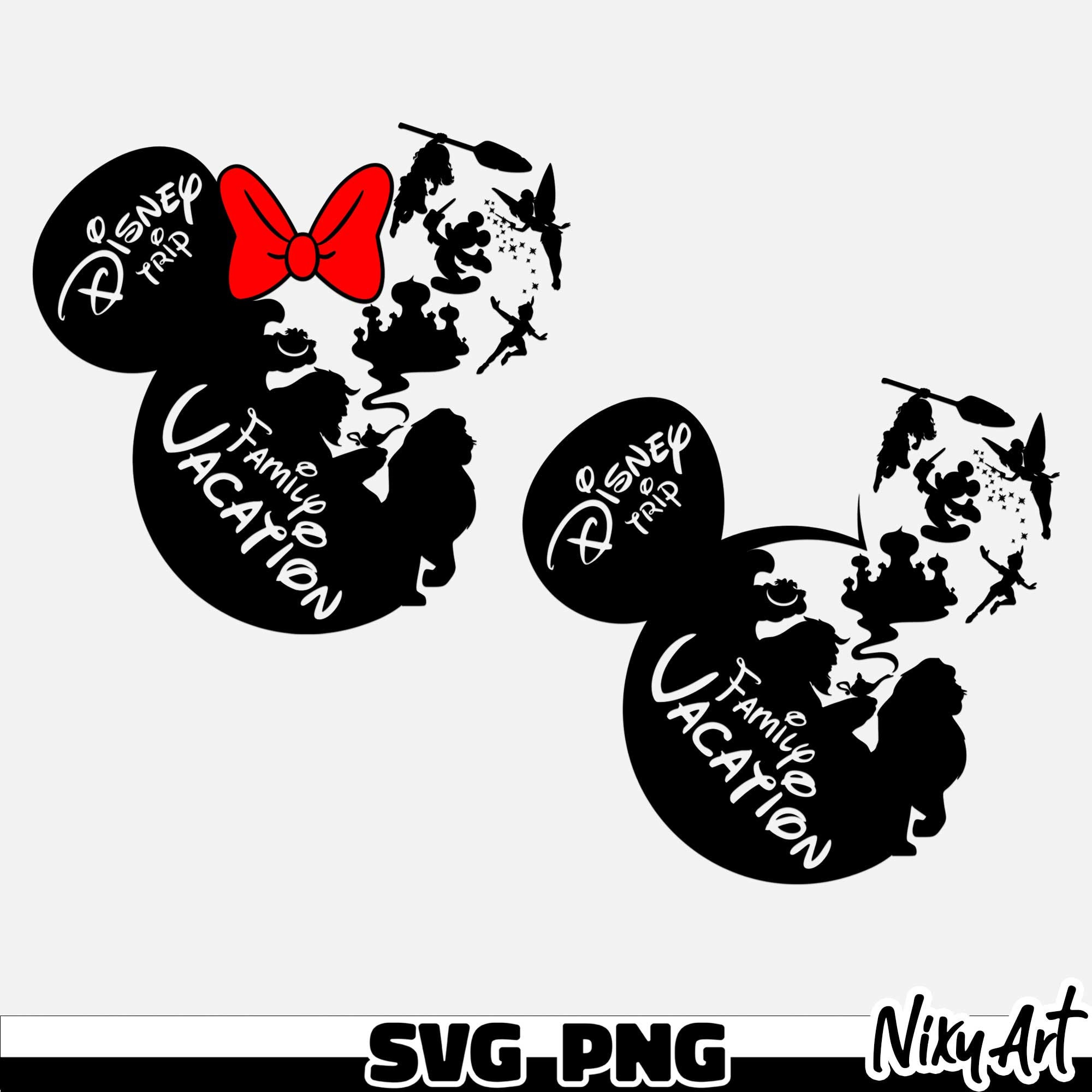 Family Vacation Svg Png Mouse Svg Png Family Trip Mouse Ears Mouse Head ...