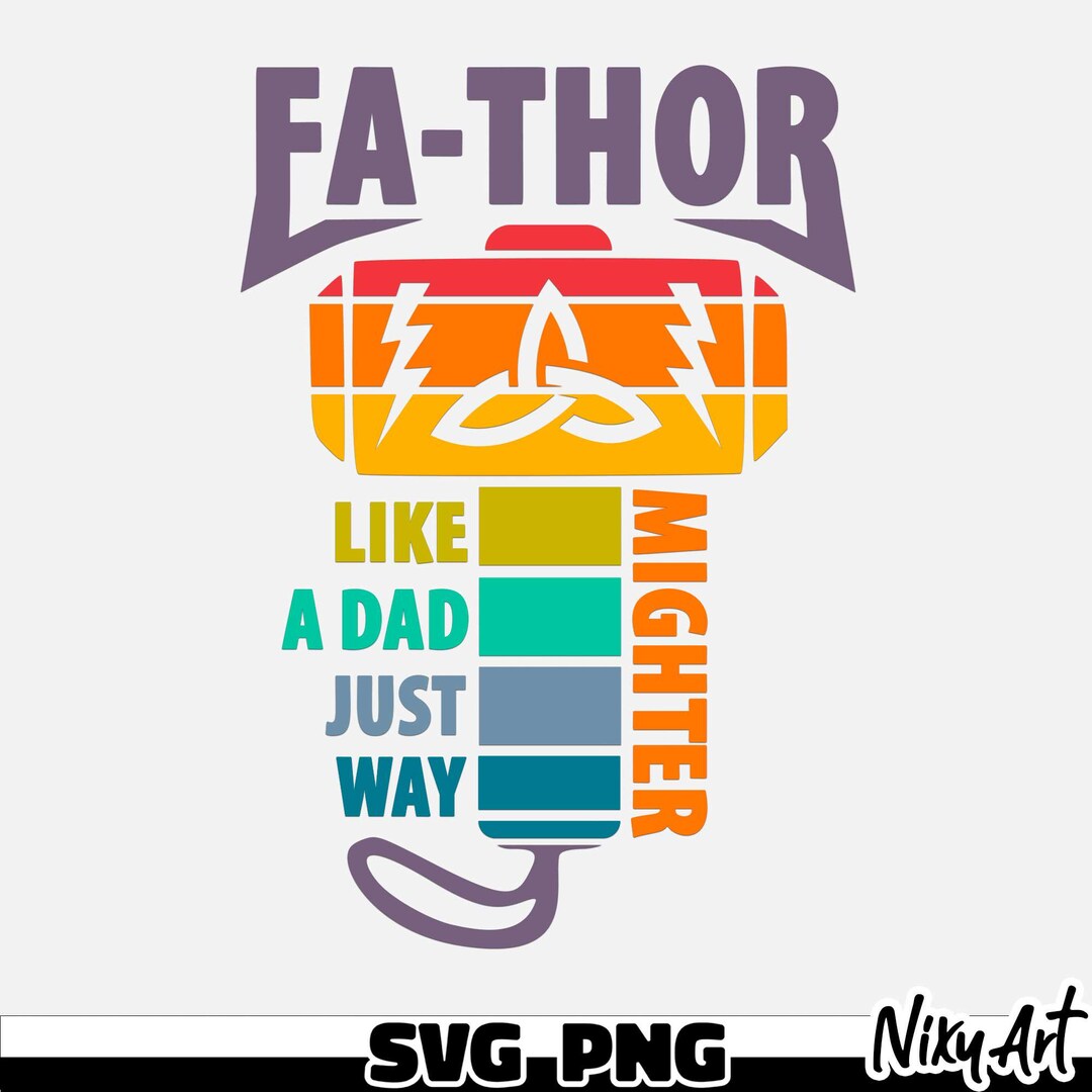 Fathor Avengers Dad SVG PNG, Father's Day Shirt Design (digital ...