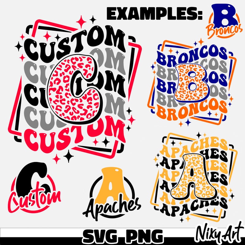 School Spirit Svg - Etsy