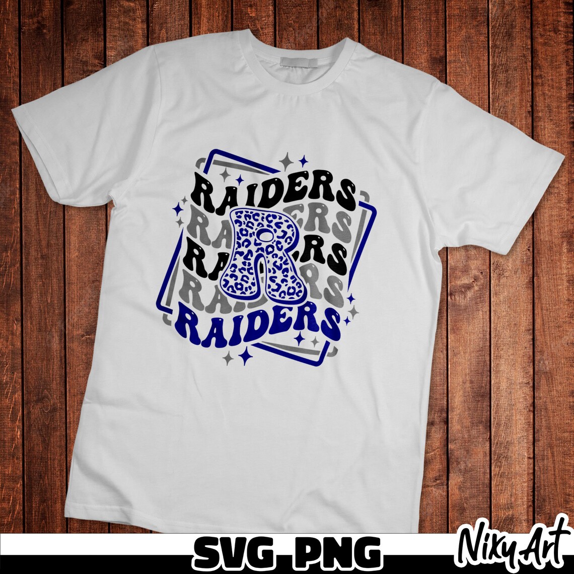 Raiders Team Mascot Pride Svg Png | Raiders School Spirit | Cheetah ...