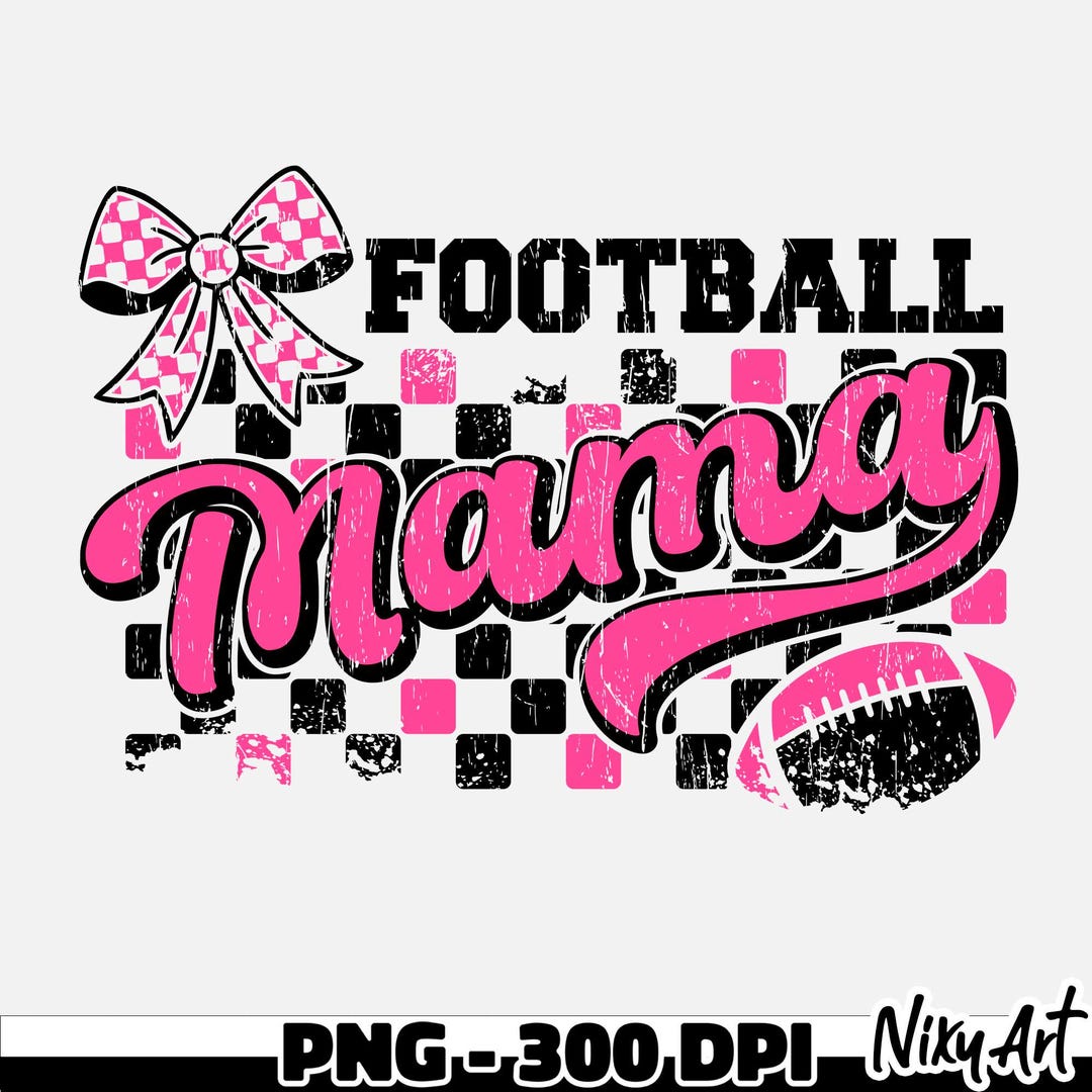 Football Mama Png, Football Mom Png, Coquette Football Png, Game Day ...