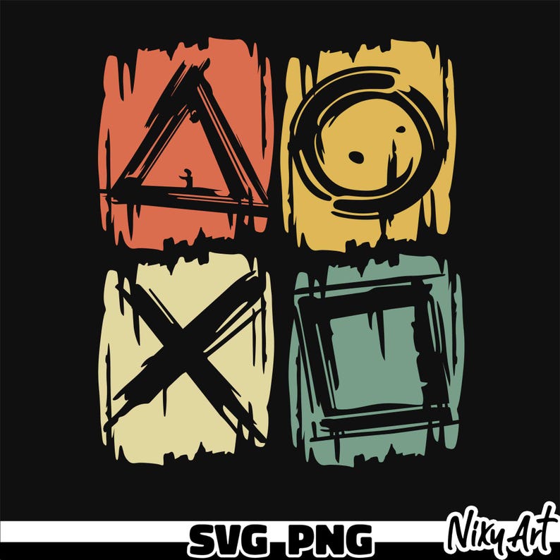 Retro Gaming Svg Png Gamer Svg Png Vintage Video Games Svg Png ...