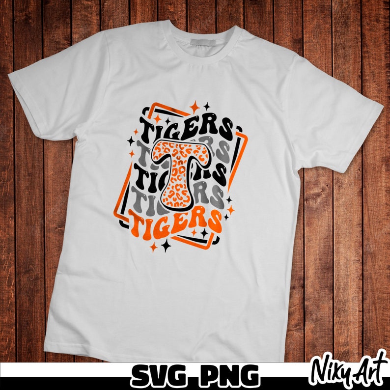 Tigers Team Mascot Pride Svg Png | Tigers School Spirit | Cheetah ...