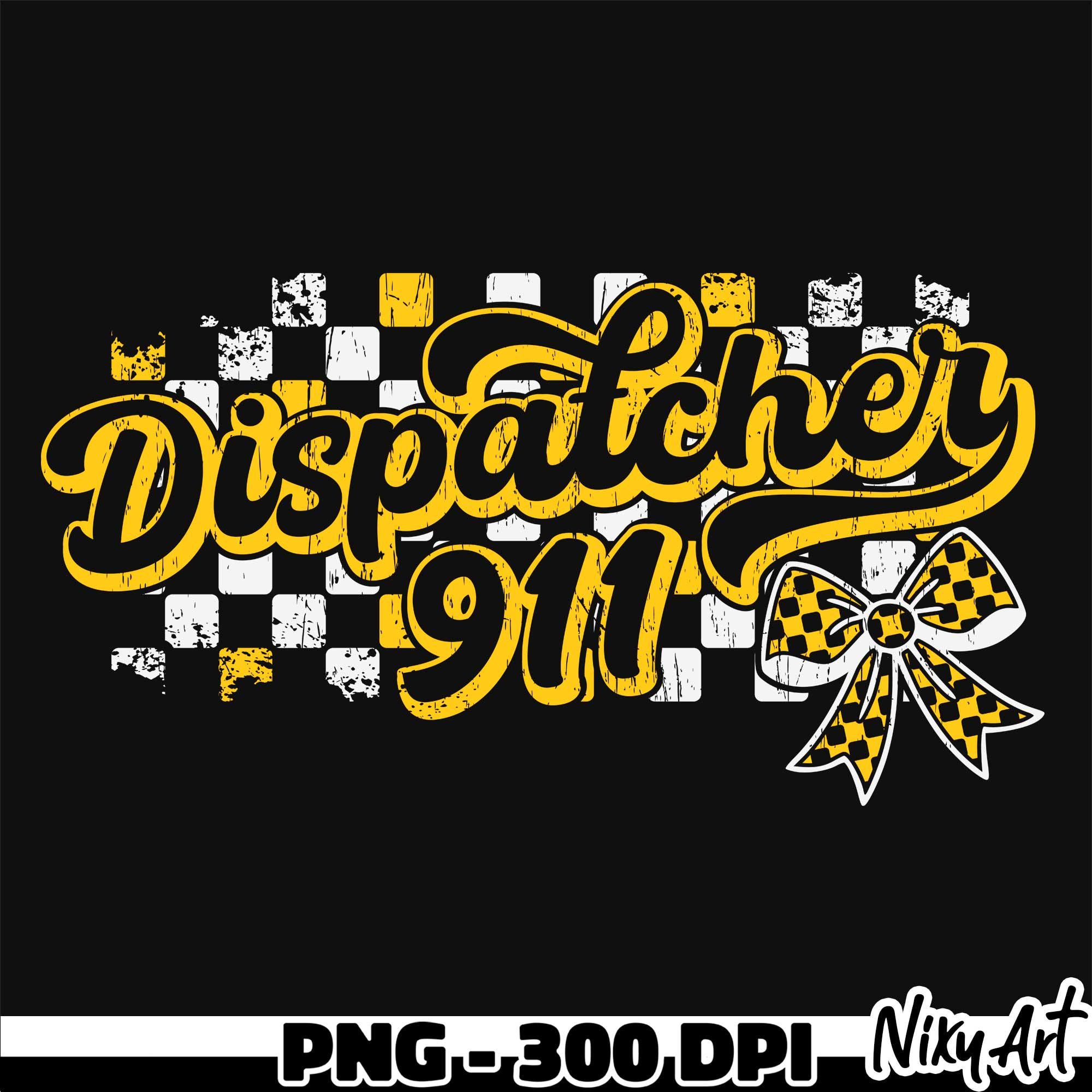 Dispatcher Png, Retro Dispatcher 911 Png, Operator Png, Checkered ...