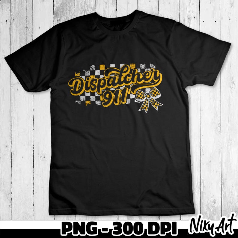 Dispatcher Png, Retro Dispatcher 911 Png, Operator Png, Checkered ...