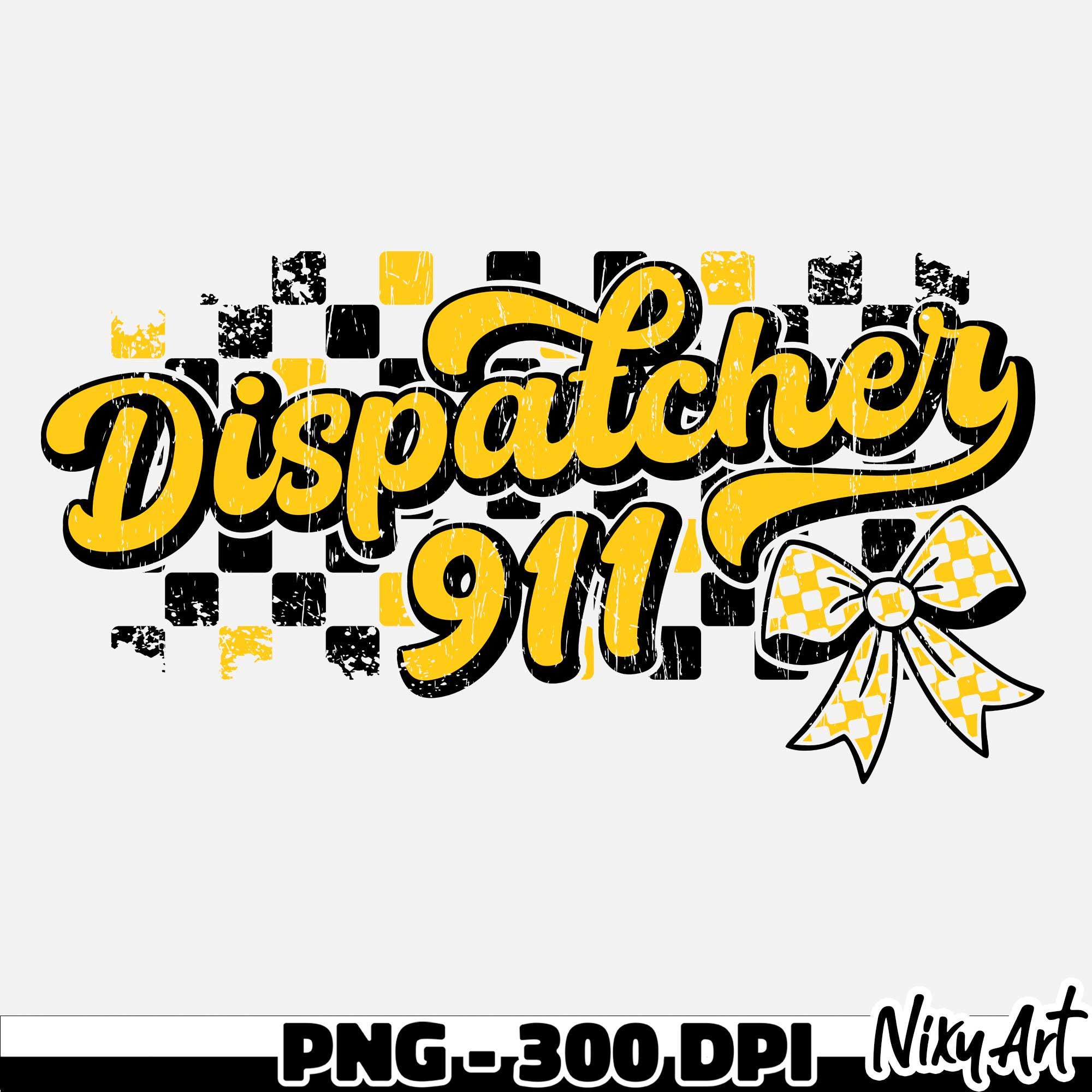 Dispatcher Png, Retro Dispatcher 911 Png, Operator Png, Checkered ...