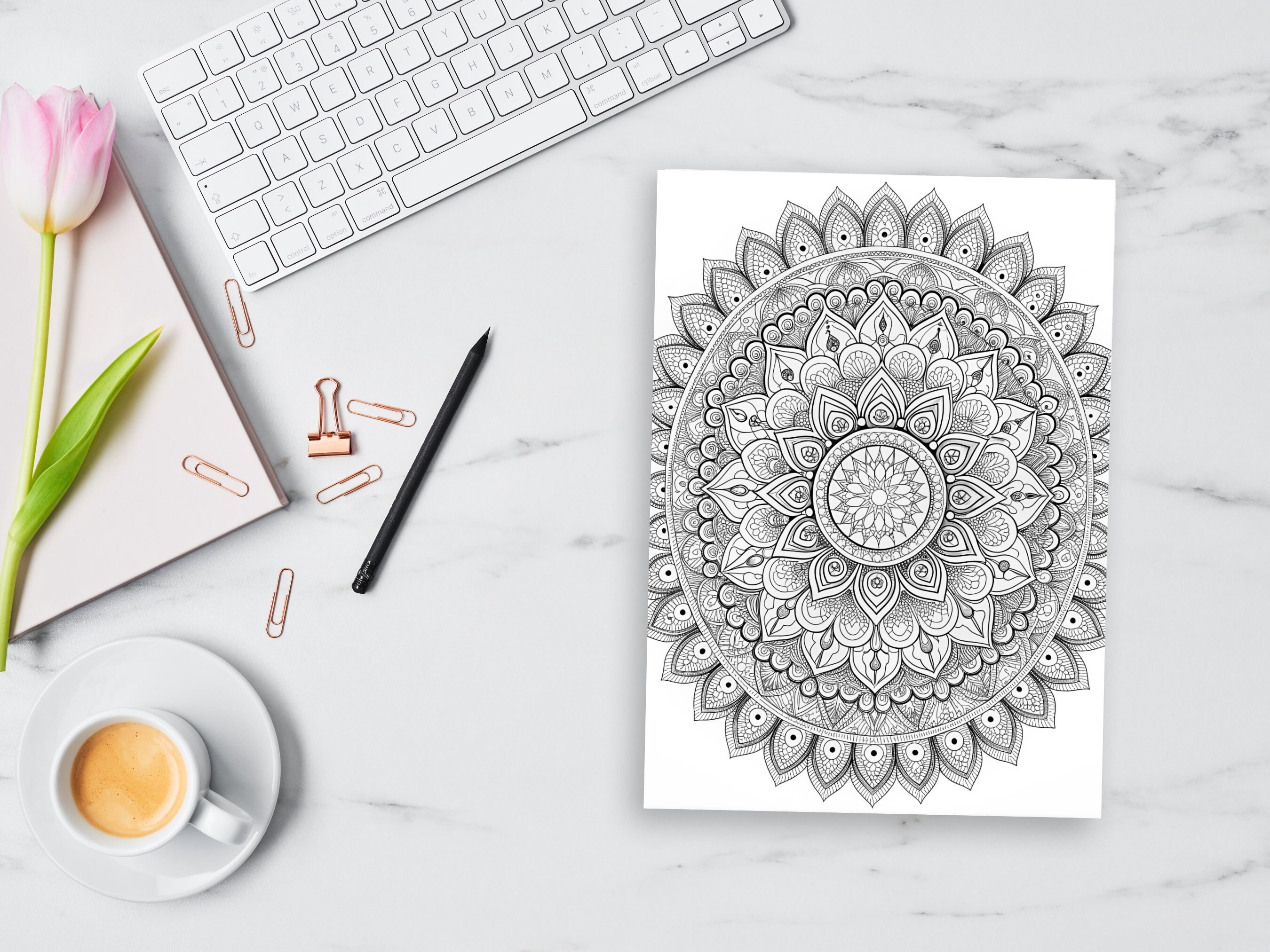 40 Mandala Coloring Pages, Coloring Pages, Adult Coloring Pages, Stress ...