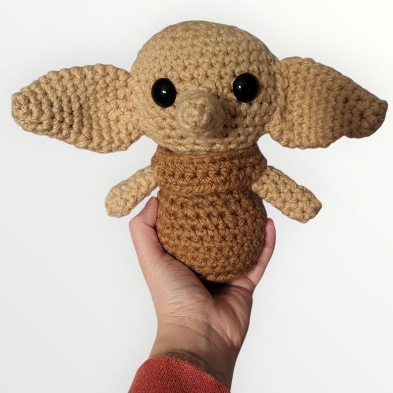 Harry Potter Dobby the House Elf Crochet Doll - Etsy