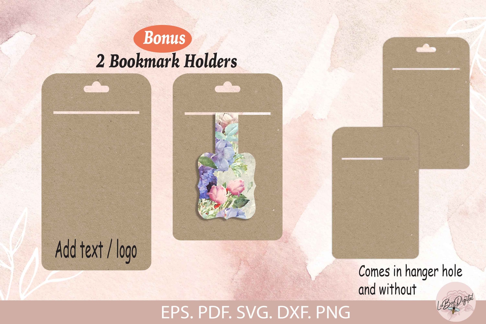 Magnetic Bookmark SVG, Page Keeper Template, Laminated Bookmark ...