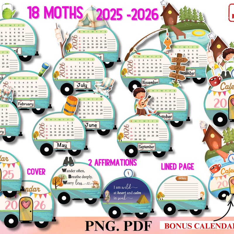 Nature Calendar - Etsy