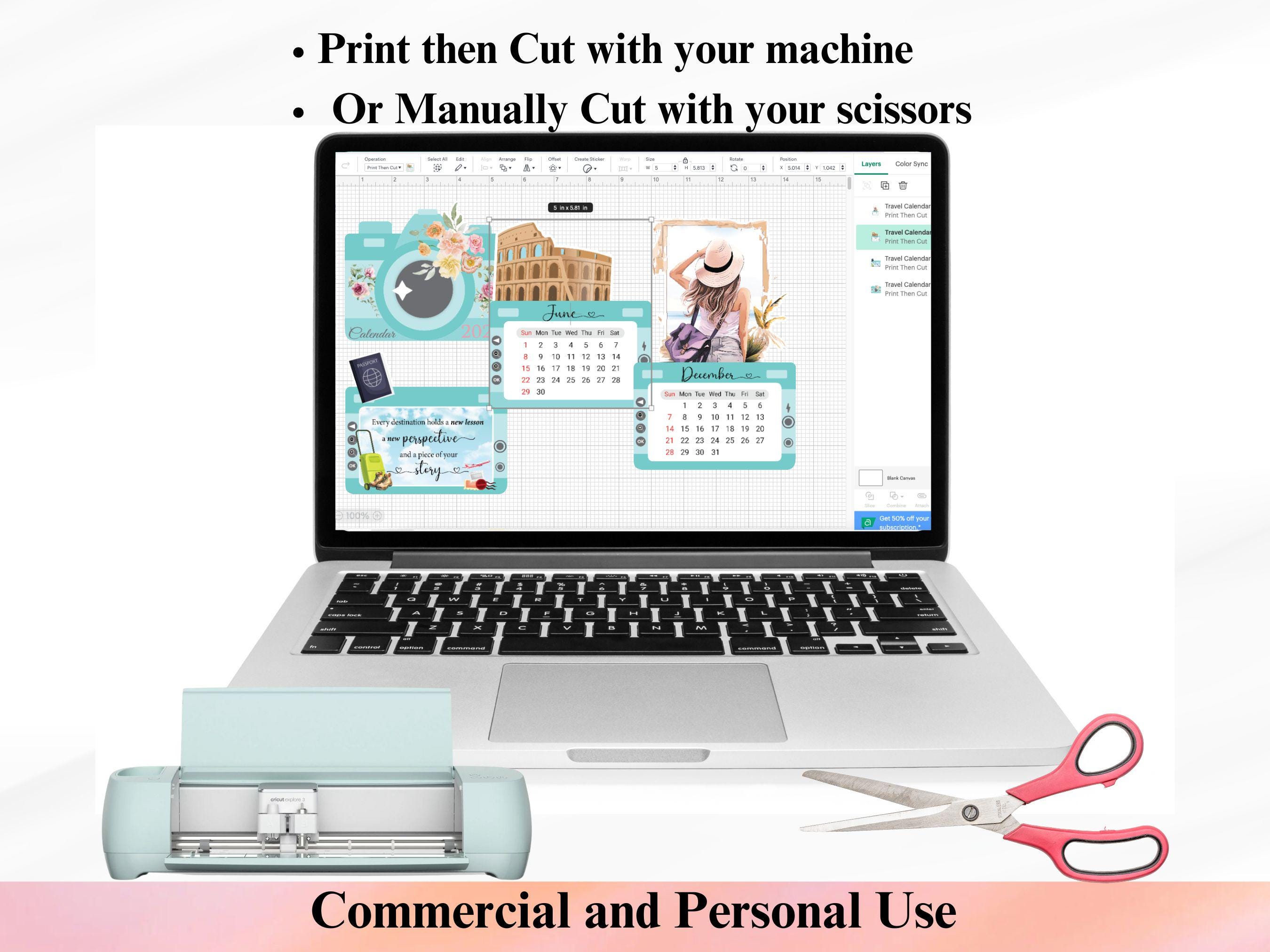 Travel Calendar Template,landmark Calendar Sight-seeing Calendar Desk ...