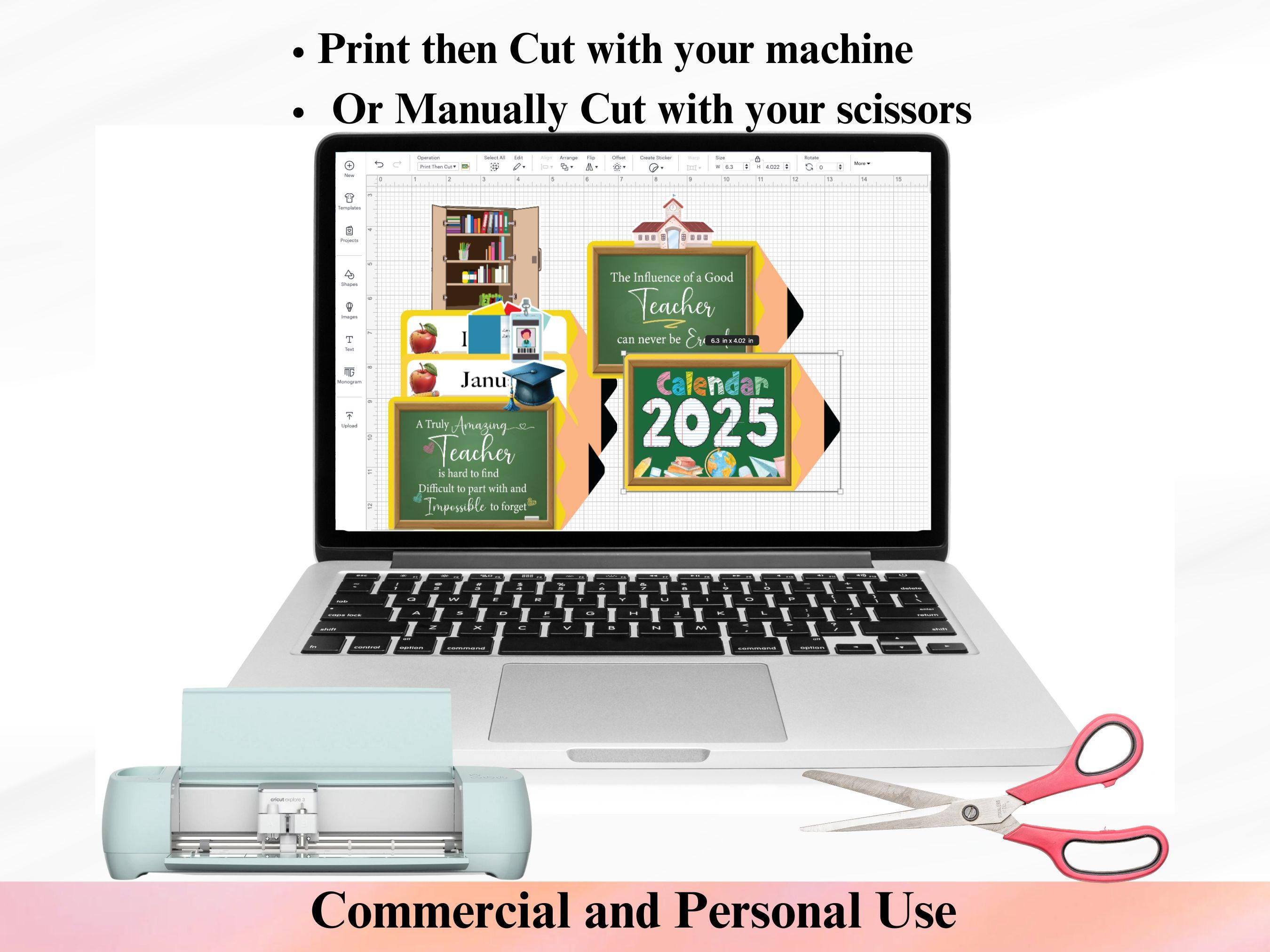 2025-2026 Desk Teacher Calendar Printable Calendar,school Calendar ...
