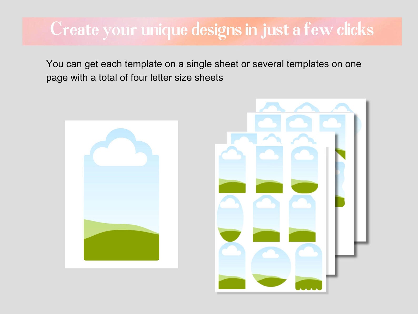 Editable Gift Tag Canva Frames, Hang Tags Canva Frames, Gift Label ...