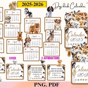 The Paw Print Calendar 2025 2026 - Etsy